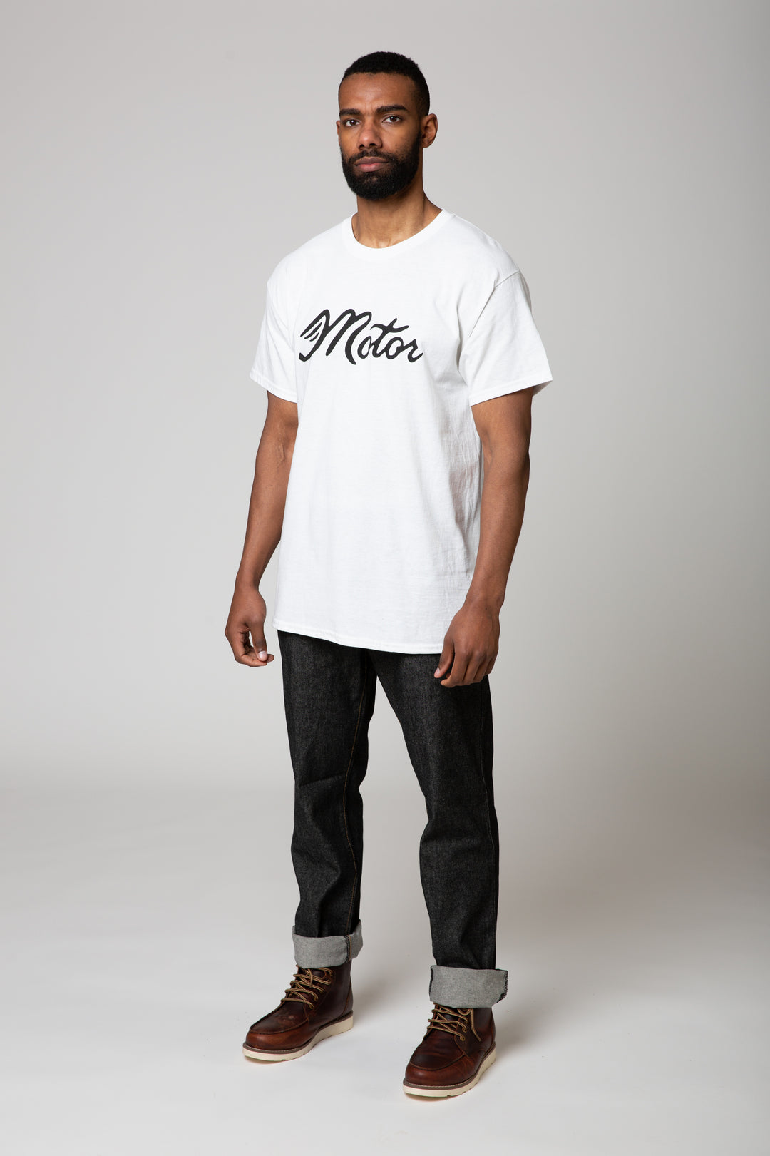 White Winged Full Chest Print – Made On The Open Road